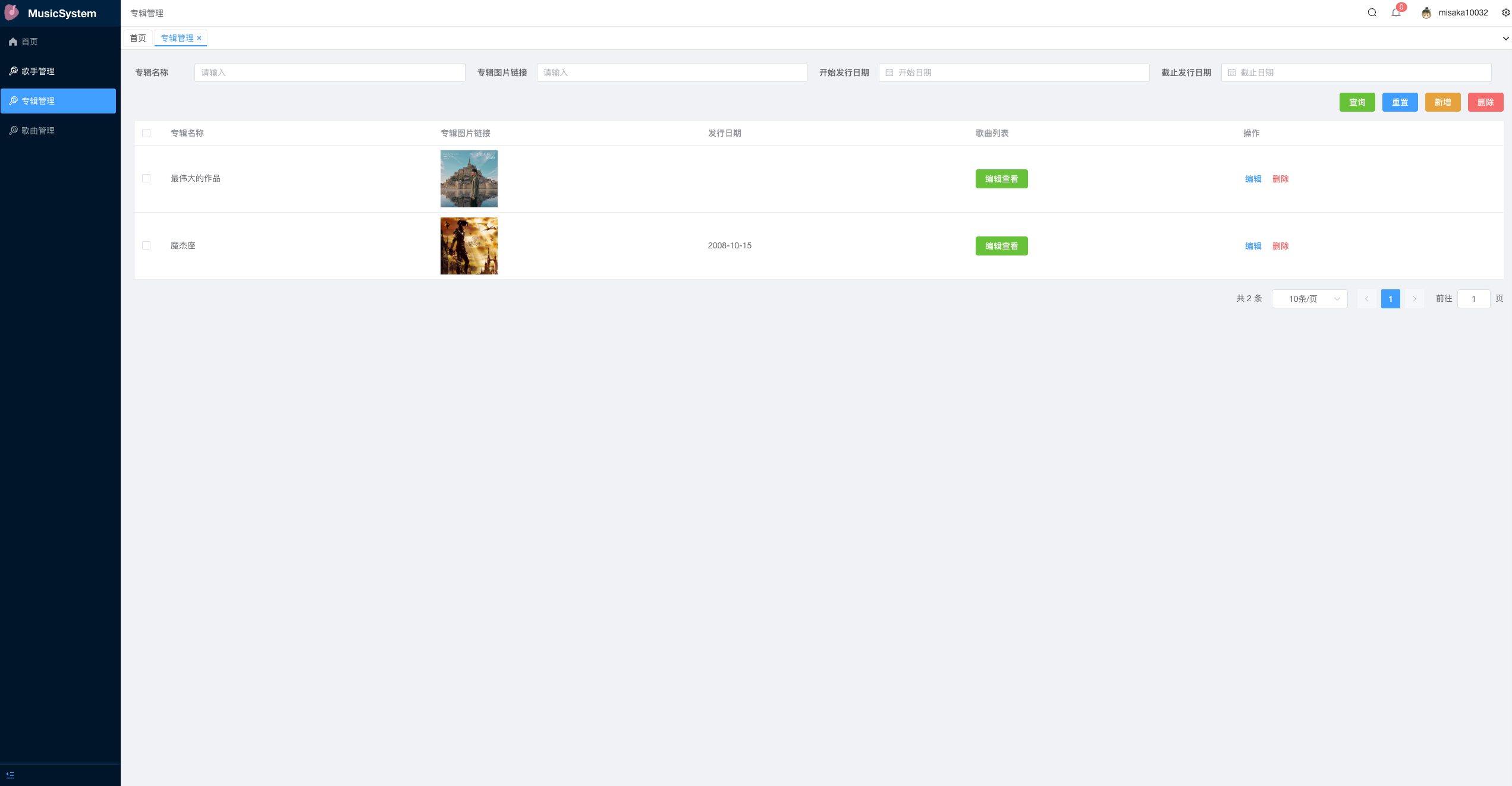 GitHub - mi-saka10032/music-system-admin